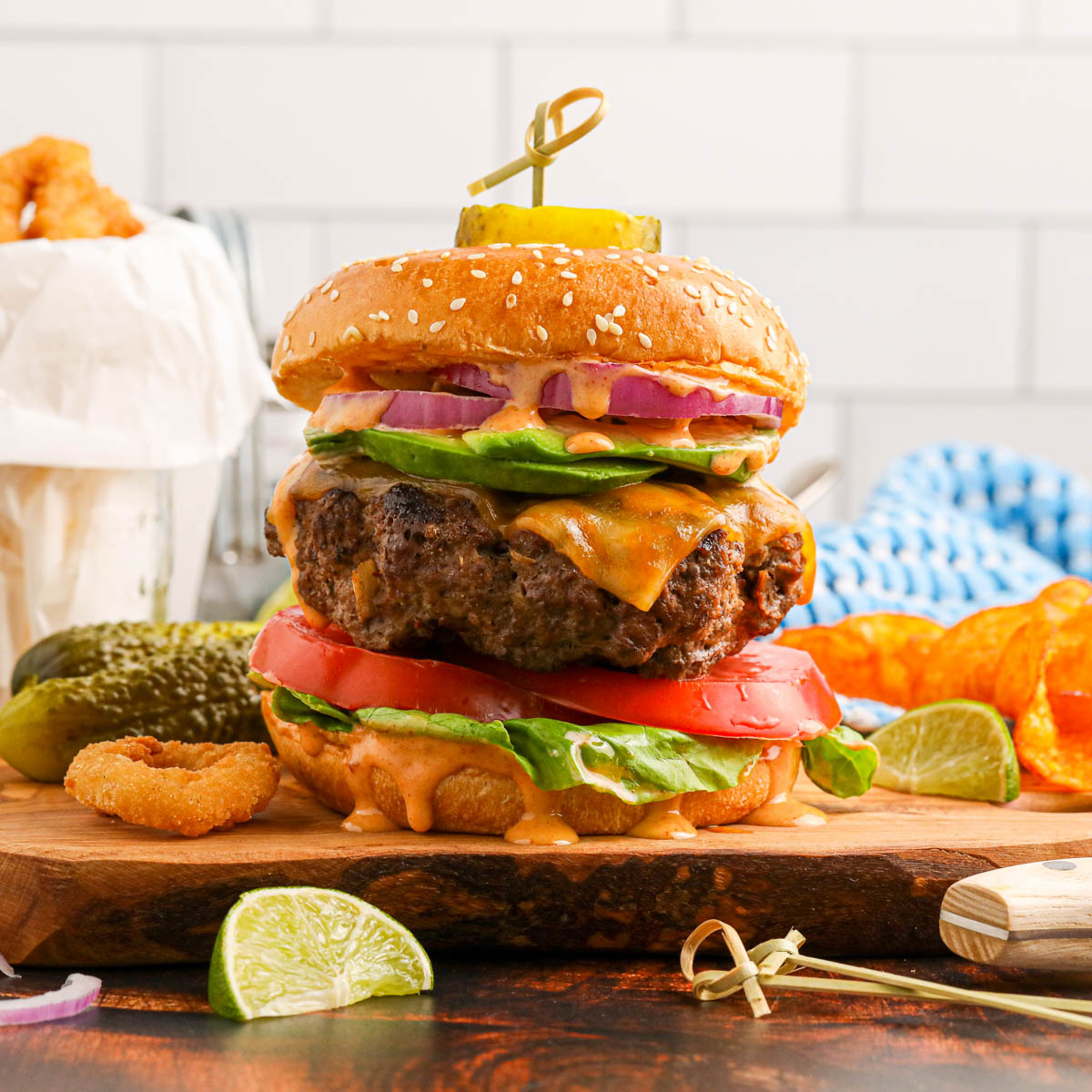 Chipotle Burgers - easydinnerrecipes.com